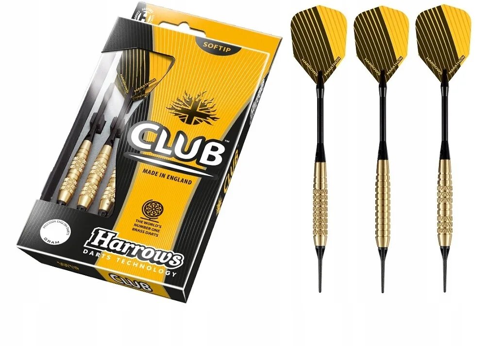 Дротики Harrows Club Steeltip 21 г
