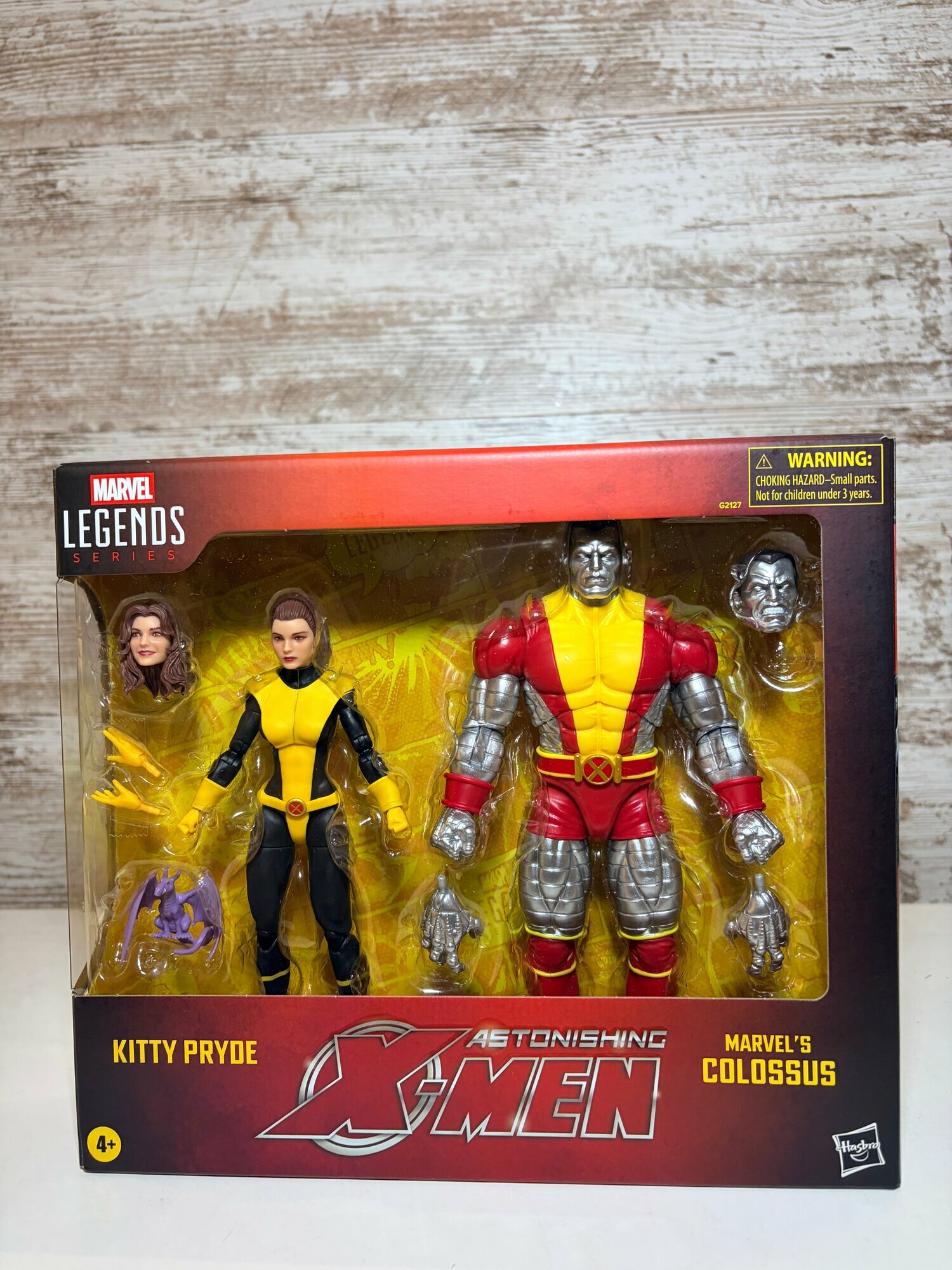 Набор фигурок Марвел, Marvel Legends Series, Astonishing X-men, Kitty Pryde & Marvel’s Colossus, 20 и 16 см от Hasbro