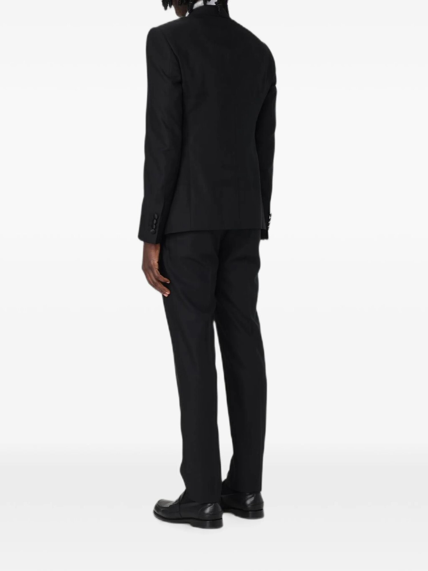 Комбинезон EMPORIO ARMANI Double-breasted virgin-wool suit, размер 52 — фото 1