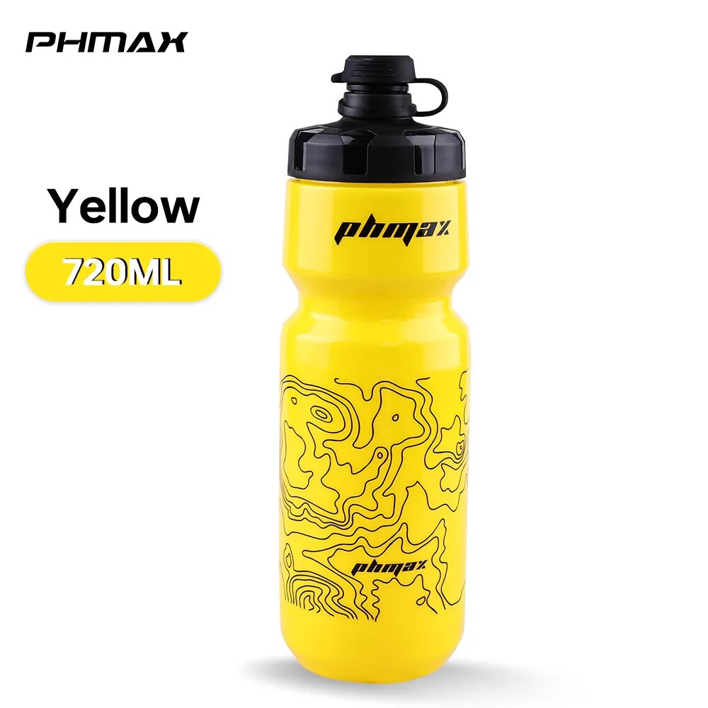 PHMAX Бутылка для воды 720 мл, Желтая