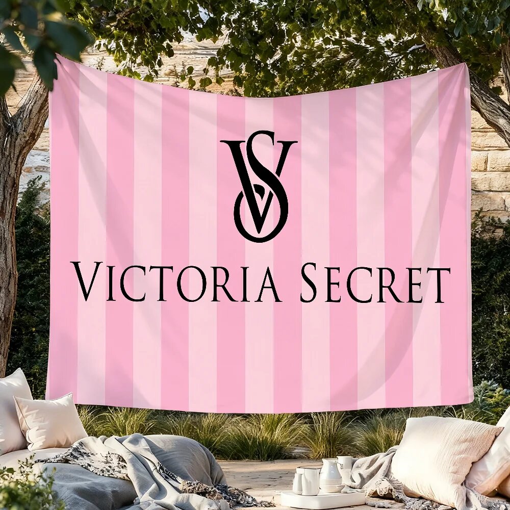 Розовый баннер Victoria's Secret 40x60 см