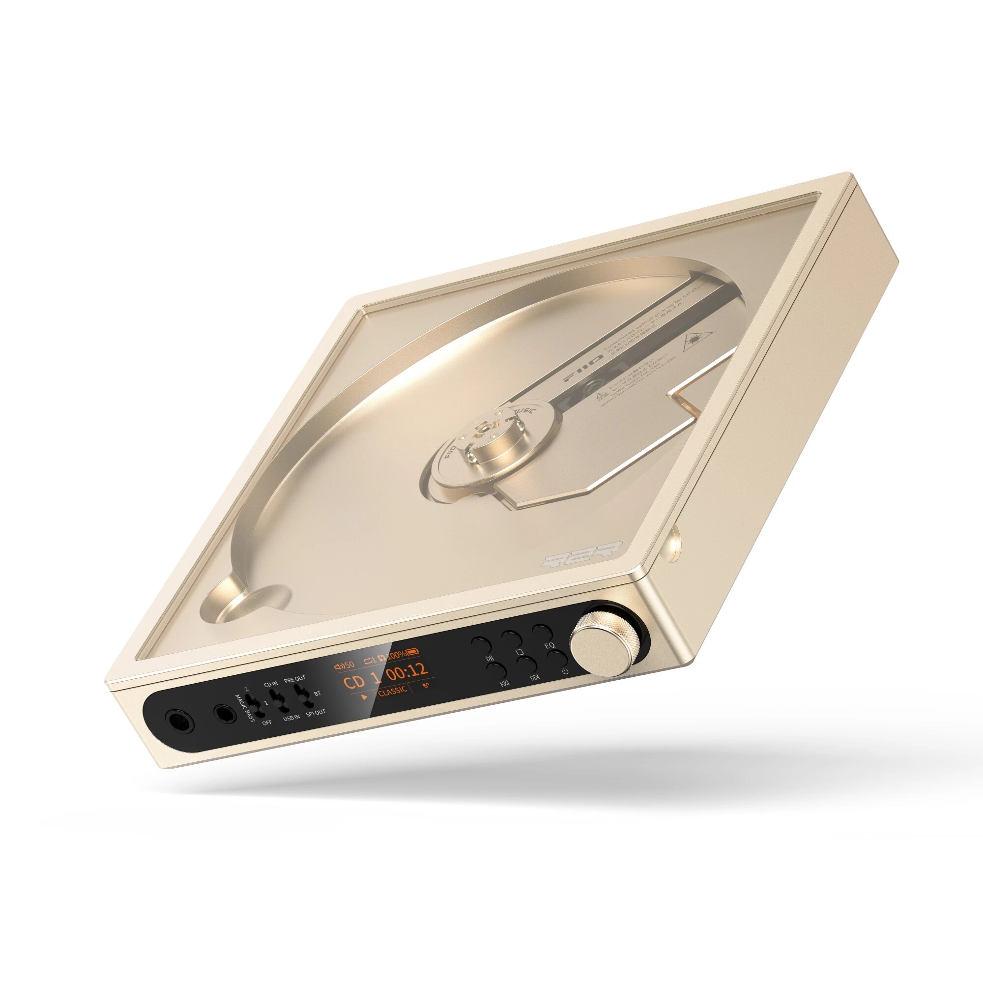 FiiO DM15 R2R CD-плеер, Цвет: DM15R2R Ti