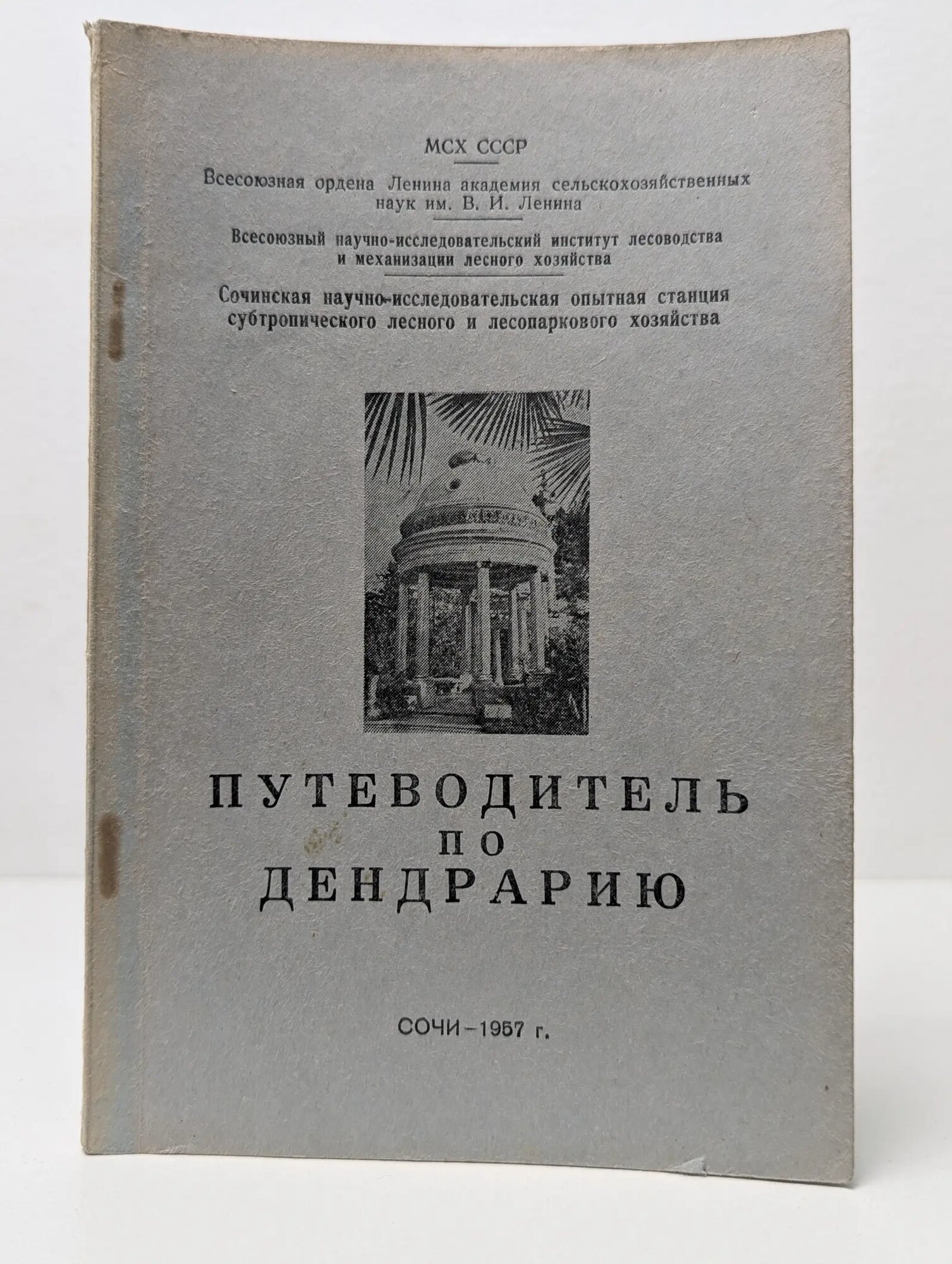 Путеводитель по сочинскому дендрарию Сабатин Евгений Юрьевич, Романовский Леонид Васильевич 1957