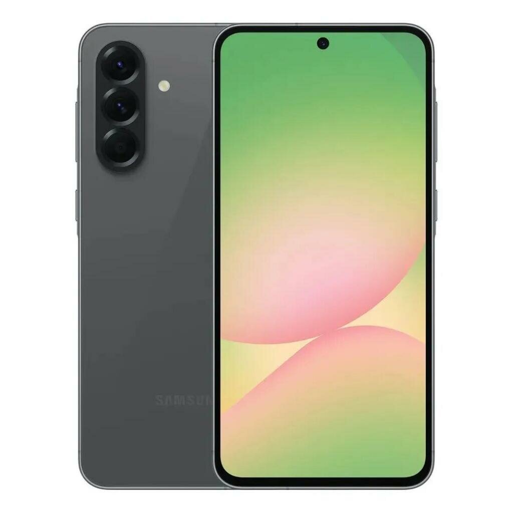 Смартфон Samsung Galaxy A56, 8/256Gb, nano SIM+eSIM, Graphite (Графитовый)