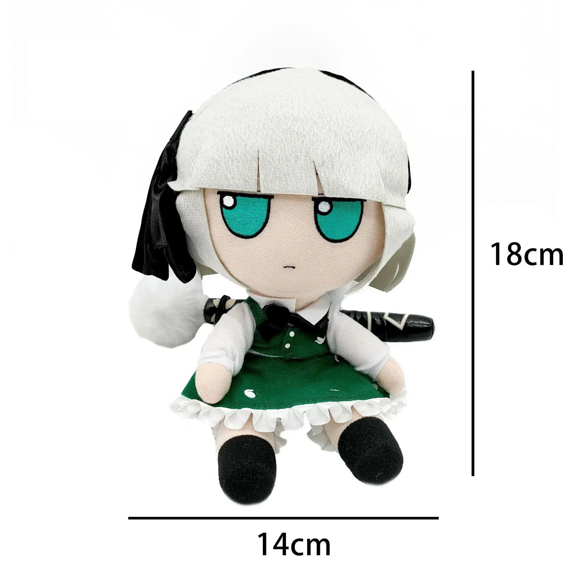 Touhou Project Fumo: Усами Сумиреко, Ягокоро Эйрин, Хурисан Кагуя, Дайюсей, Черный, Youmu Konpaku 2