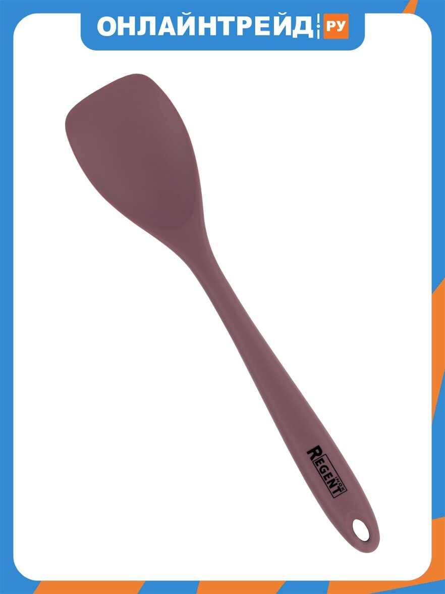 Лопатка кулинарная Regent Inox Linea Silicone 27.8 см, силикон/нейлон (93-SI-CU-32.2)