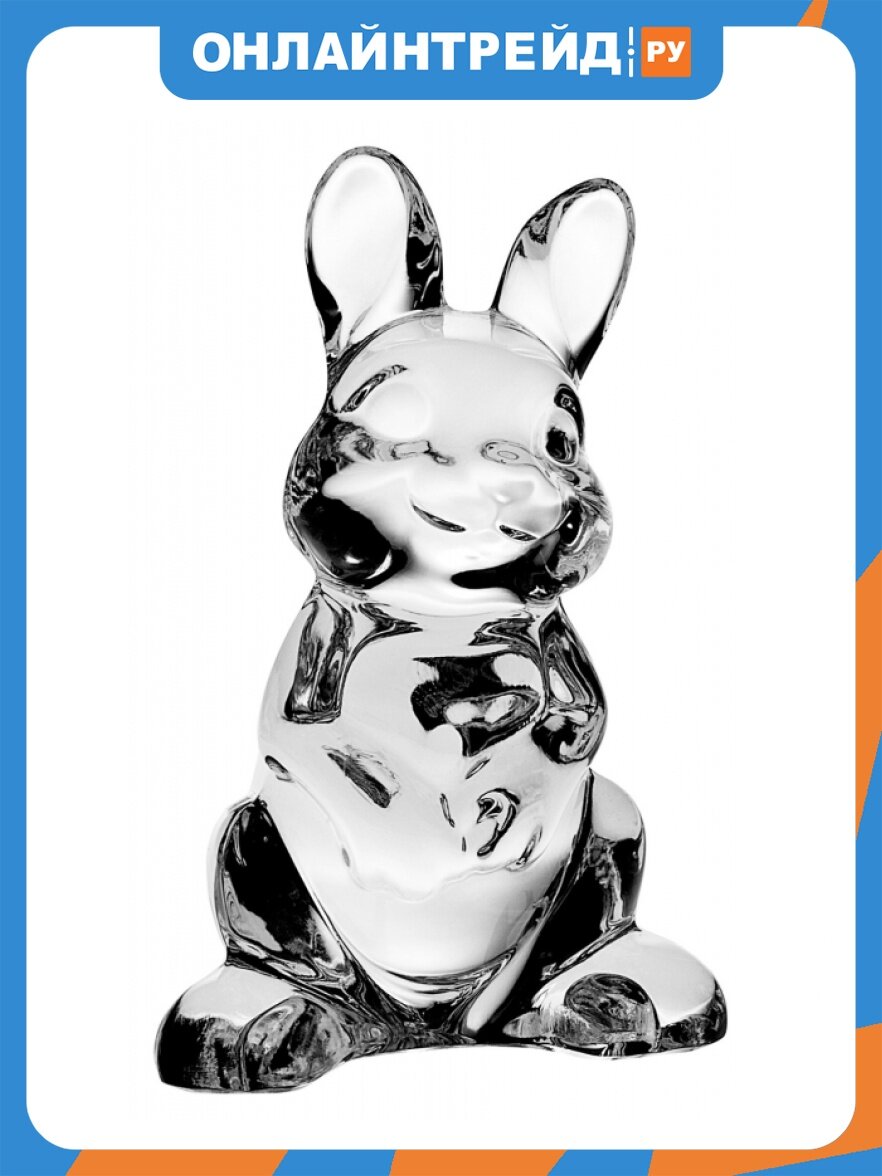 Фигурка Crystal Bohemia "Заяц", 10,2 см