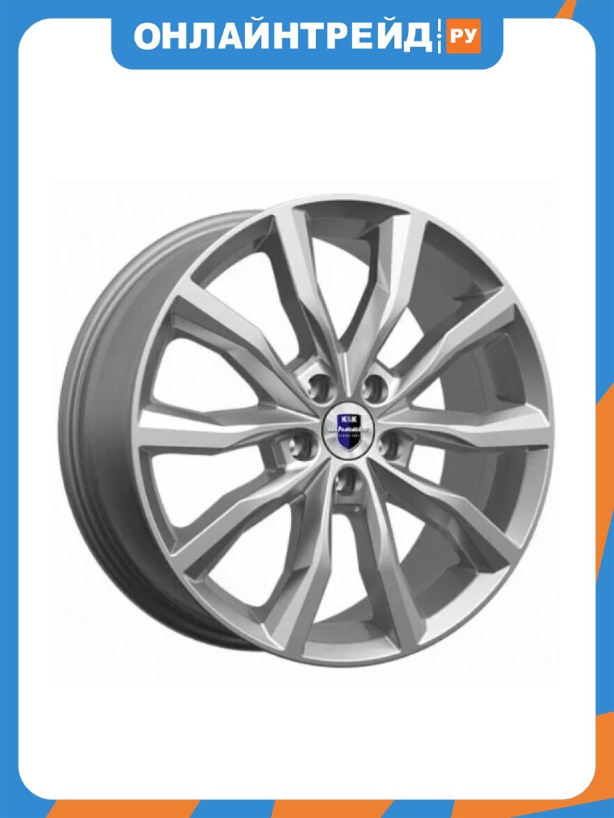Диск K&k Портер (КС906) 7.5x18 5/110 ET40 D67.1 дарк платинум (Арт.81675)