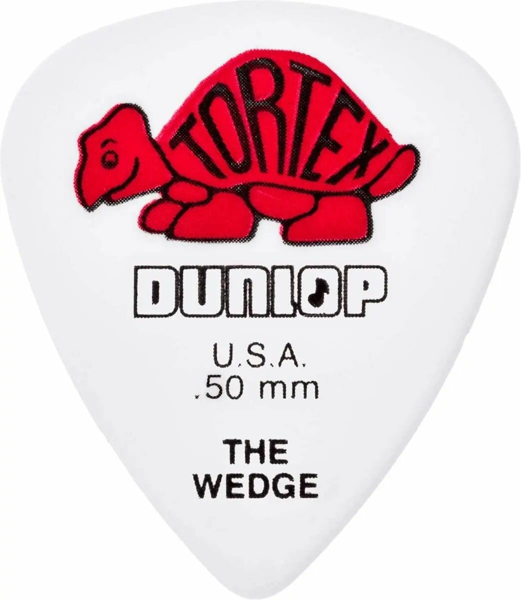 Медиаторы Dunlop 424R.50 Tortex Wedge, 72 шт