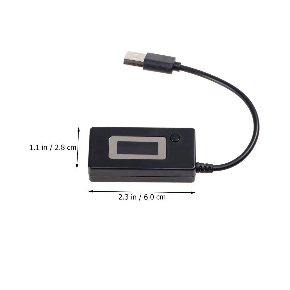 LCD-тестер напряжения и тока Micro USB Black