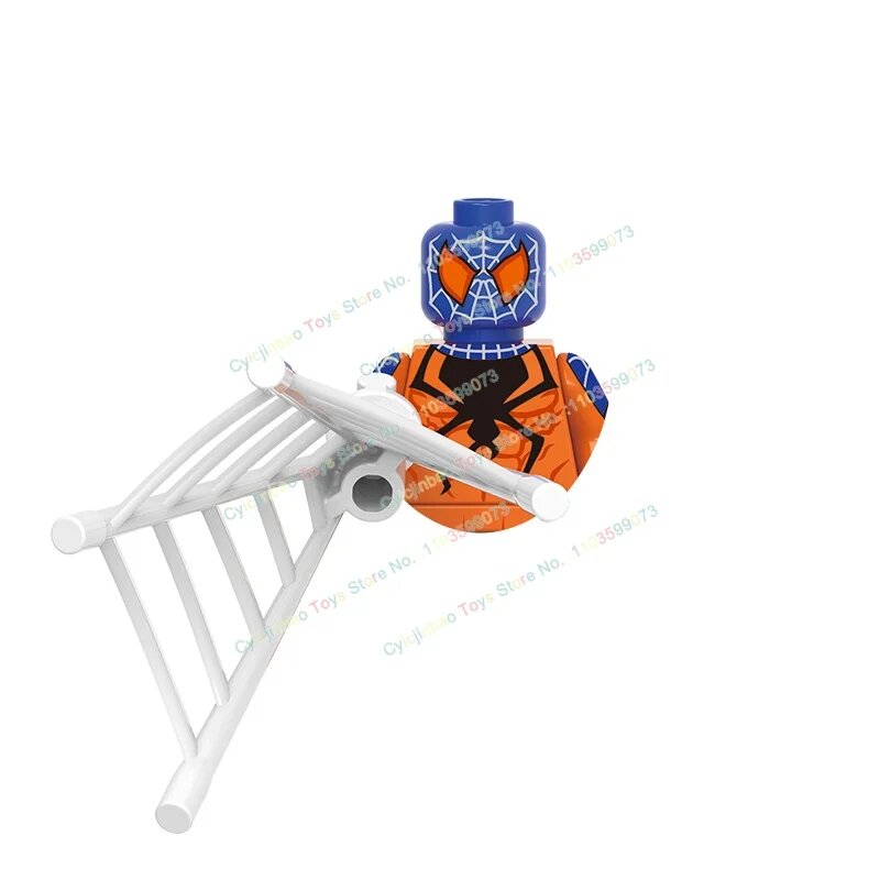 Конструктор MOC Кирпичики 4,5 см Оранжевый, GH0773