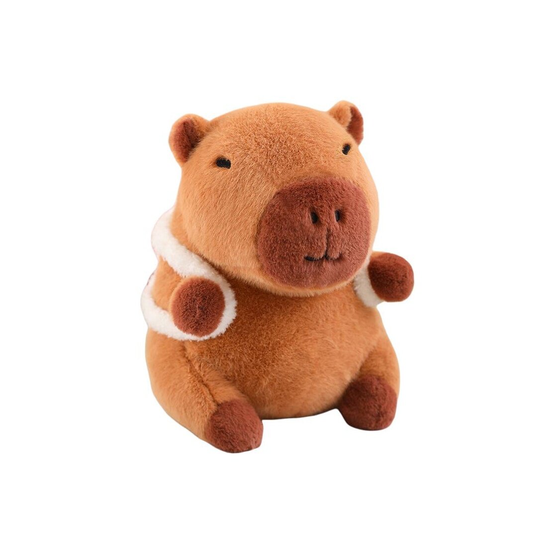 Плюшевая игрушка унисекс LELEYU Капибара Пуффи Пиг, 45CM EU, Small Steamed Bun Backpack Style