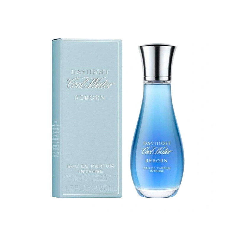 Парфюмерная вода Davidoff Cool Water Reborn For Her Intense 50 мл / Духи Давыдов Кул Вотер Реборн Фор Хер Интенс