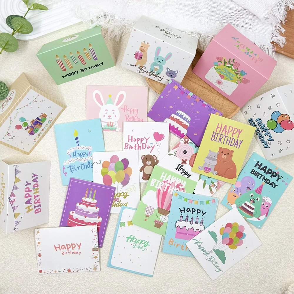 Набор открыток на день рождения 20pcs-501
