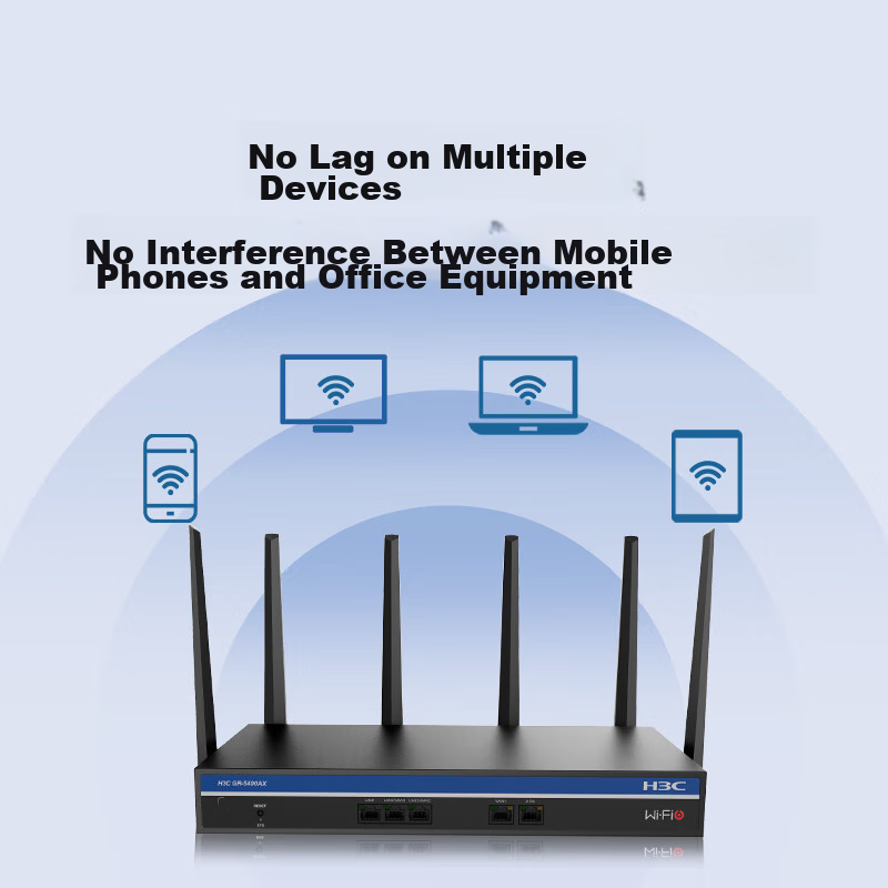 H3C WiFi6 5400M 5G Dual-Band Корпоративный Роутер 2.5G Порт WiFi Прохождение Стены Управление AC Размер：Официальная
