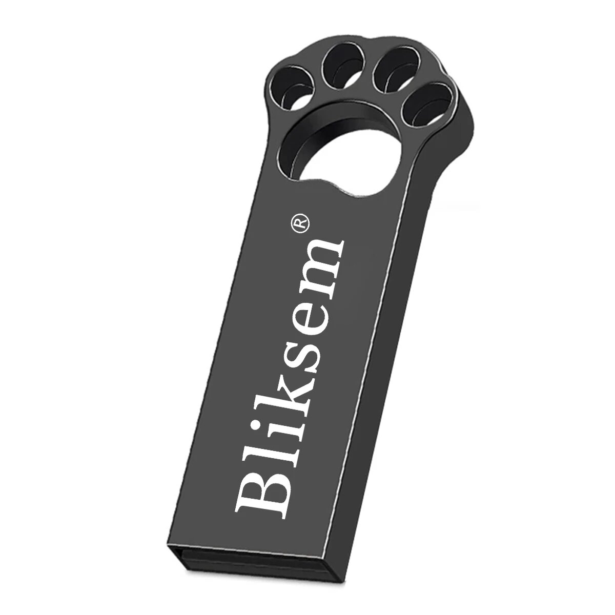 Флэшка BLIKSEM, 32 ГБ, черная, USB 2.0