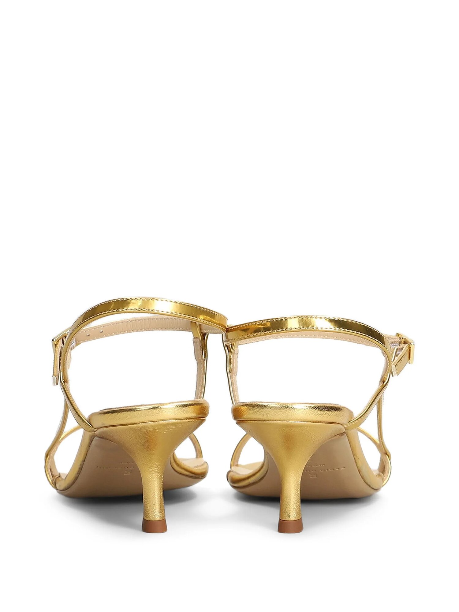 Босоножки Fabio Rusconi Metallic strappy sandals, размер 37 — фото 1