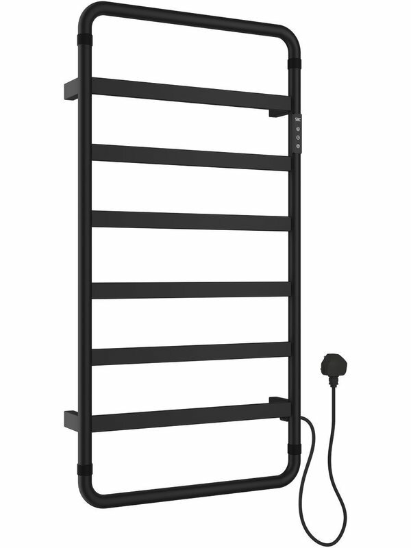 Полотенцесушитель электрический Allen Brau Priority 920х475 7.31003-31 черный матовый