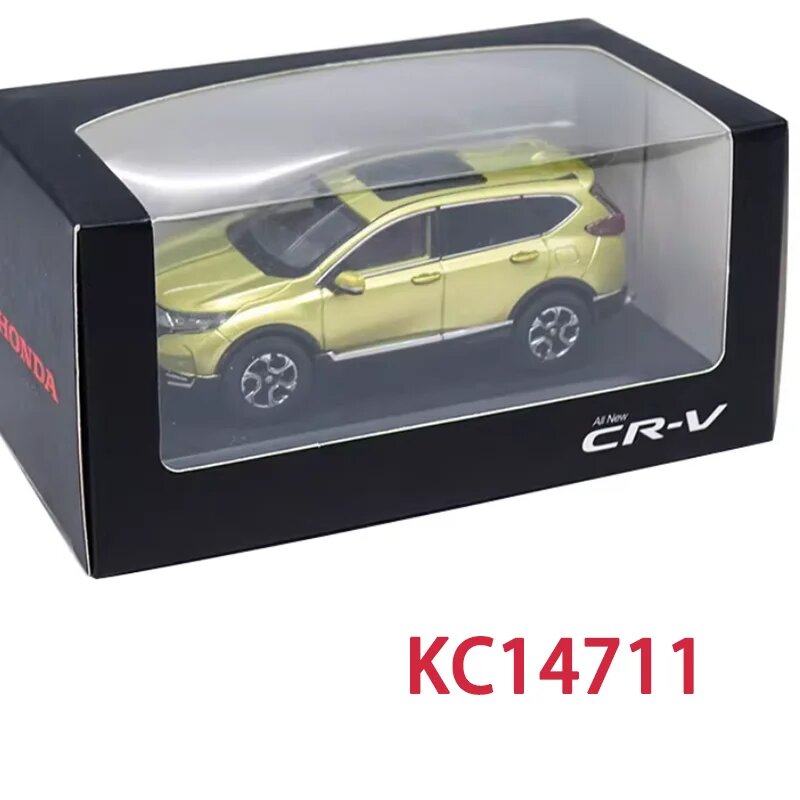 WELLY CR-V 1:43 жёлтый металлический автомобиль