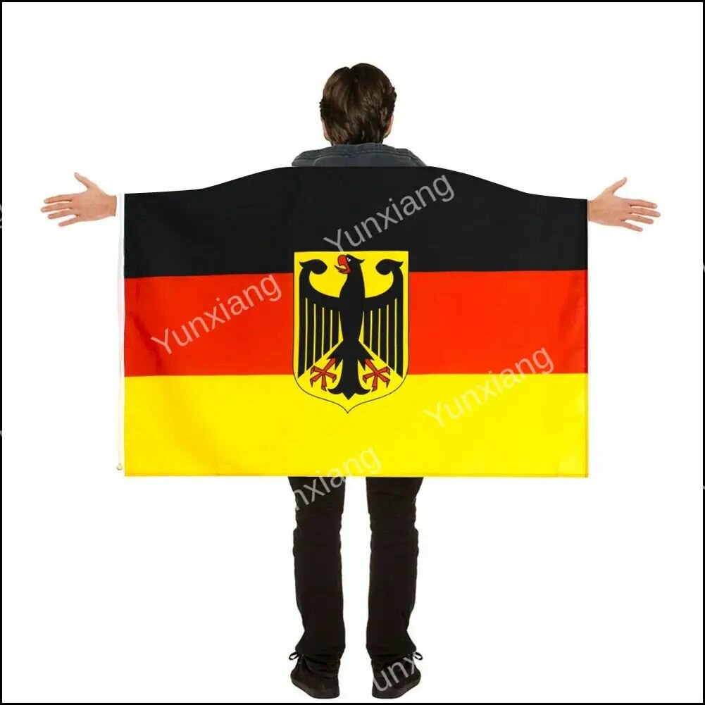 Флаг Германии для наружного использования, 90x150 см