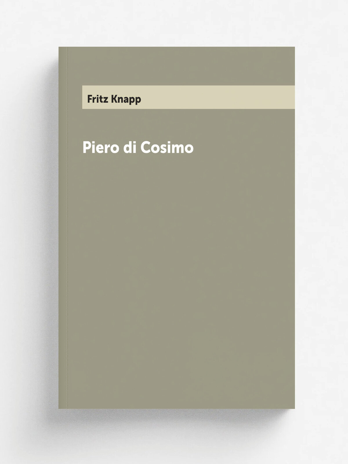 Piero di Cosimo | Fritz Knapp | 1899 | Verlag von Wilhelm Knapp | Репринт