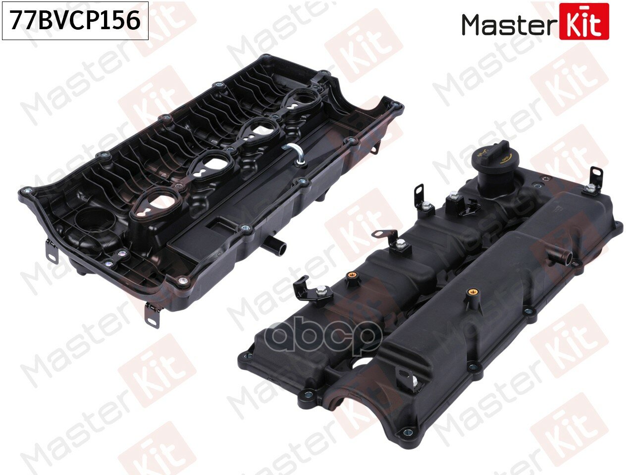 Крышка клапанная HYUNDAI H-1 (TQ) 08-, KIA Sorento I (JC) 06-11 (D4CB) MasterKit арт. 77BVCP156