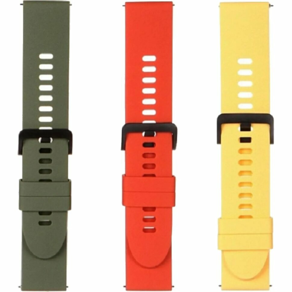 Набор ремешков для Mi Watch Strap, набор 3шт, BHR4887GL, 1482218