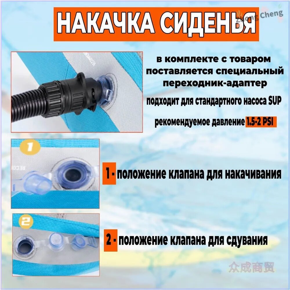 Сиденье для SUP-доски — фото 1