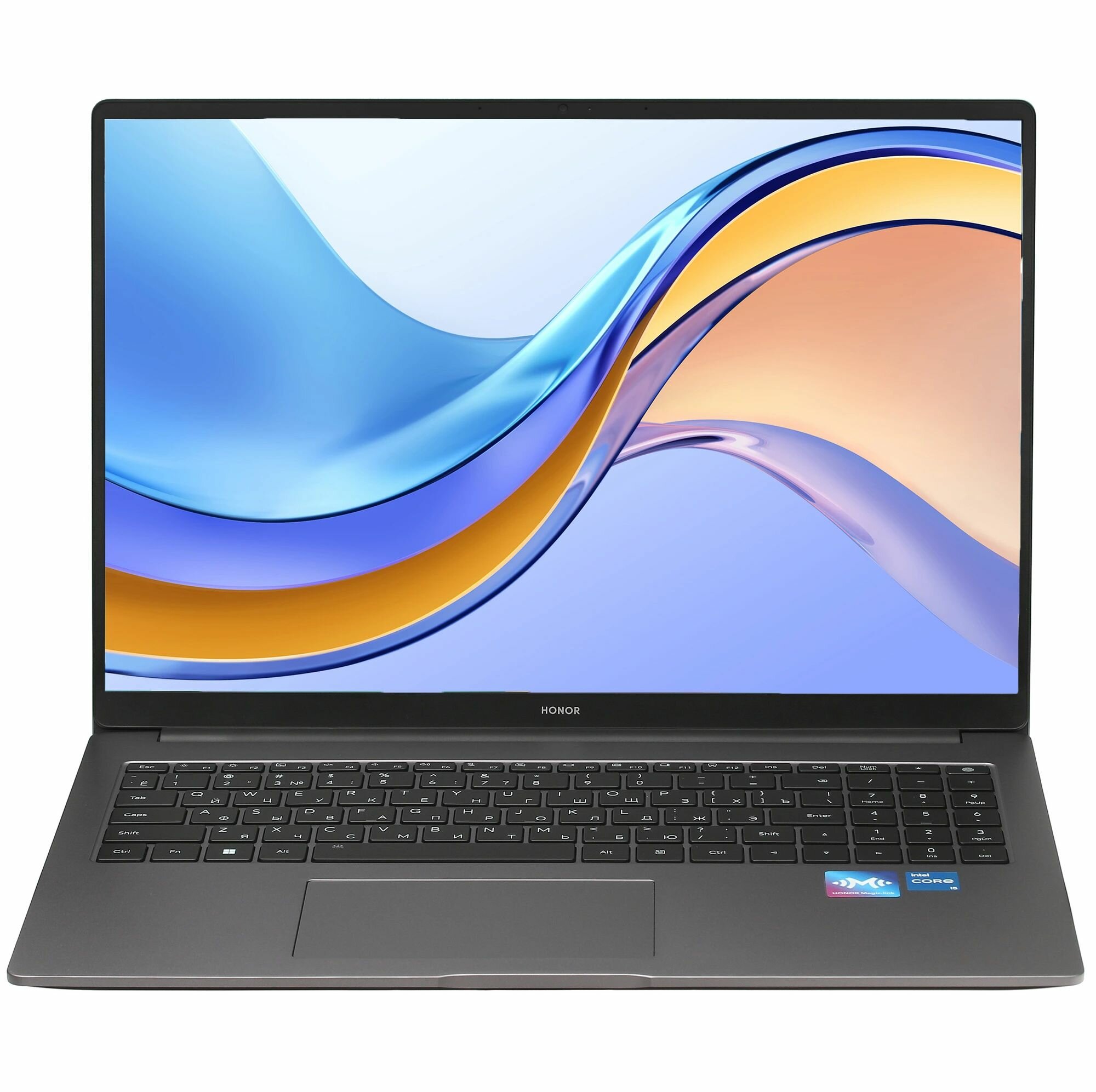 Honor MagicBook X 16 16/512 Sp. Gray (BRN-F56) Ноутбук 16", Intel Core i5-12450H, RAM 16 ГБ 512 ГБ, Intel UHD Graphics, Windows Home, (6936520821716), серый, Русская раскладка. Товар уцененный