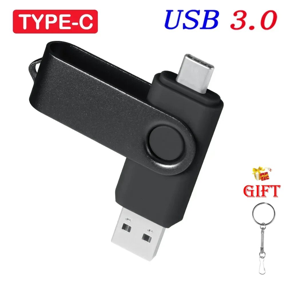 USB 3.0 флешка JASTER 32GB, черный