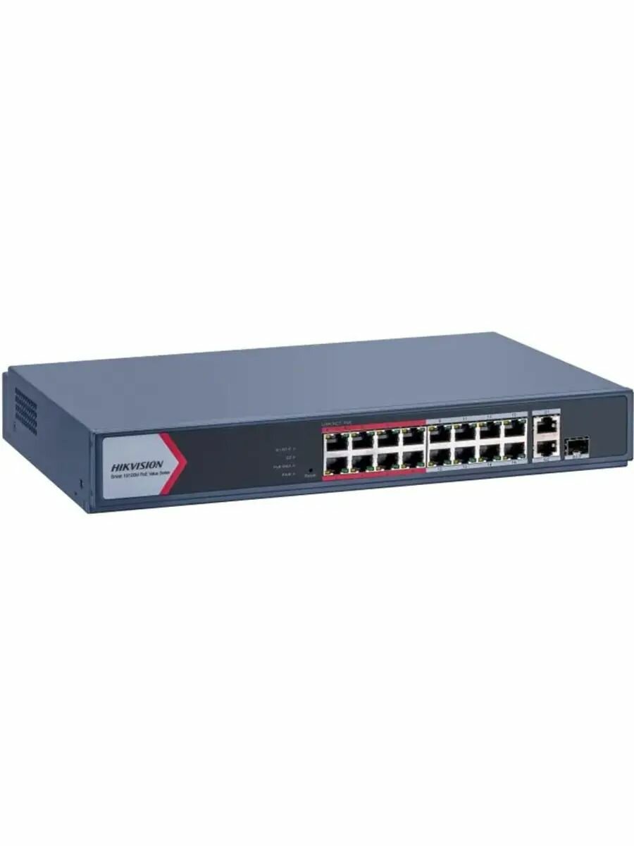 Коммутатор Hikvision DS-3E1318P-EI