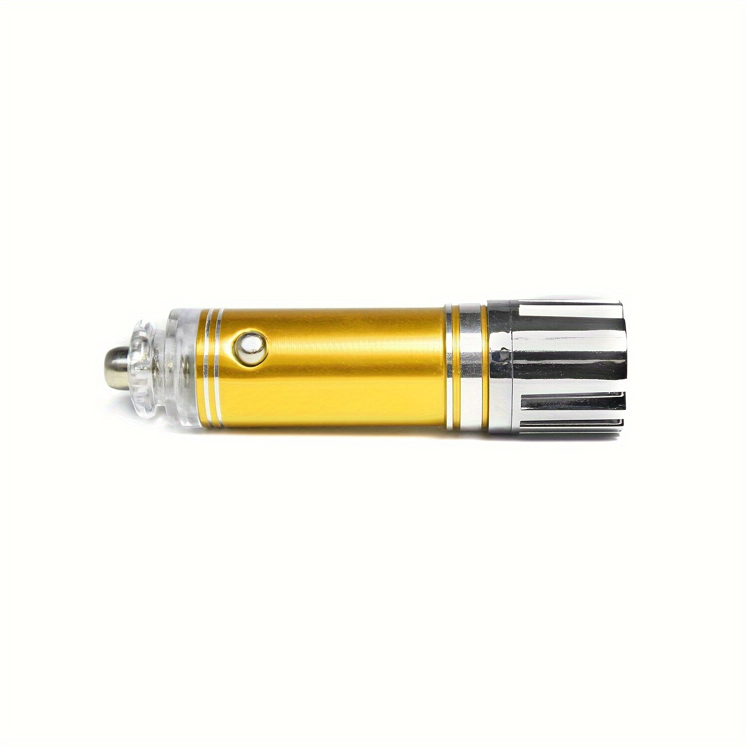 Мини-автомобильный очиститель воздуха JO-6271, 12V, ионизатор, удаляет дым, PM2.5, пыльцу и аллергены, тихая работа, без обслуживания, для авто и кемперов, глянцевый золотой