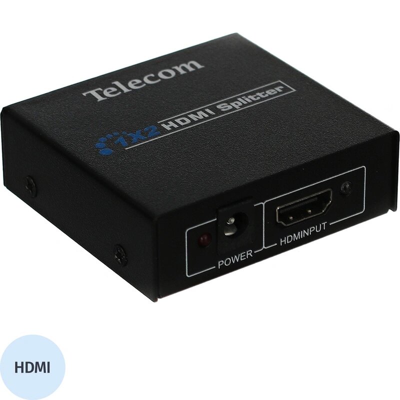 Разветвитель HDMI 1=>2 , каскадируемый , 1.4v+3D Telecom