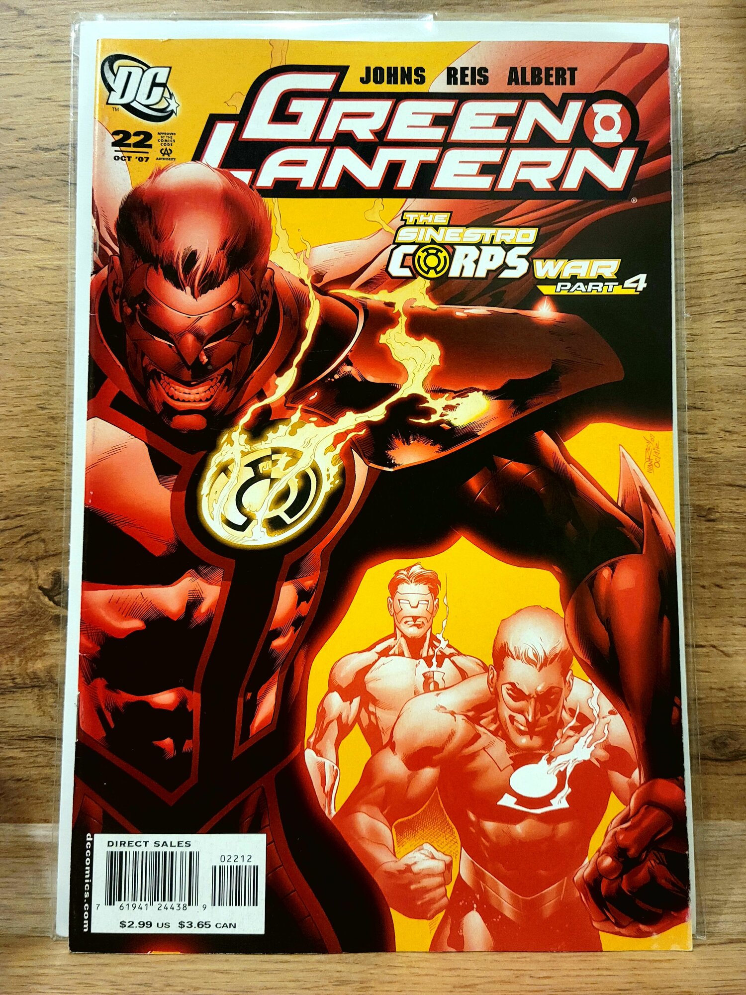 Комикс Green Lantern #22. Оригинал!