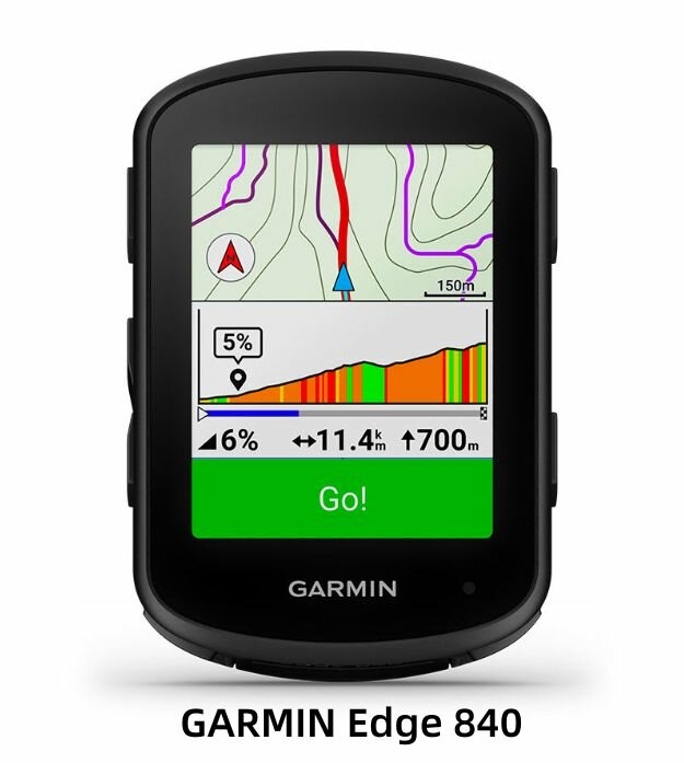 GARMIN Edge 840 велокомпьютер с GPS-навигацией, интеллектуальный велокомпьютер для учета пробега и этапов