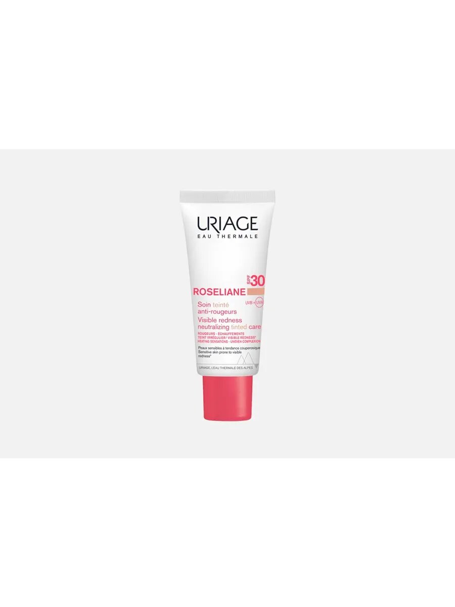 Uriage Roseliane СС крем для лица против покраснений С тональным эффектом SPF30 40мл Medium
