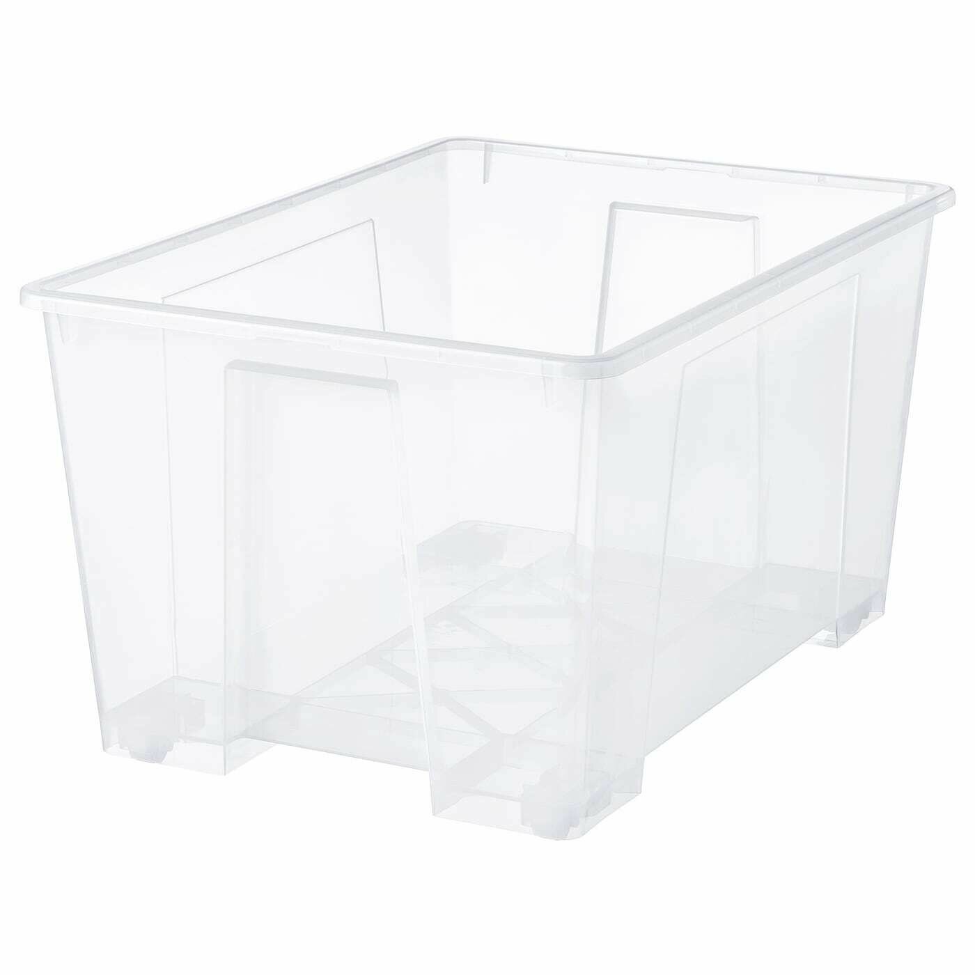 Контейнер SAMLA IKEA 78x56x43 cm/130 l прозрачный 901.029.71