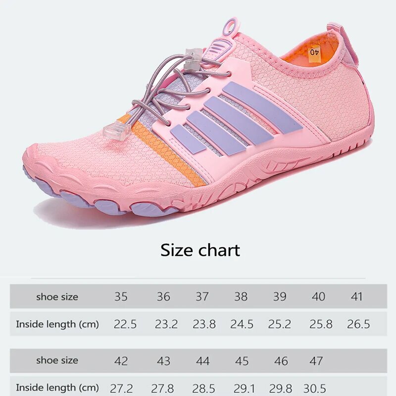 Водонепроницаемые водолазки розовые, Shoe Size: 39
