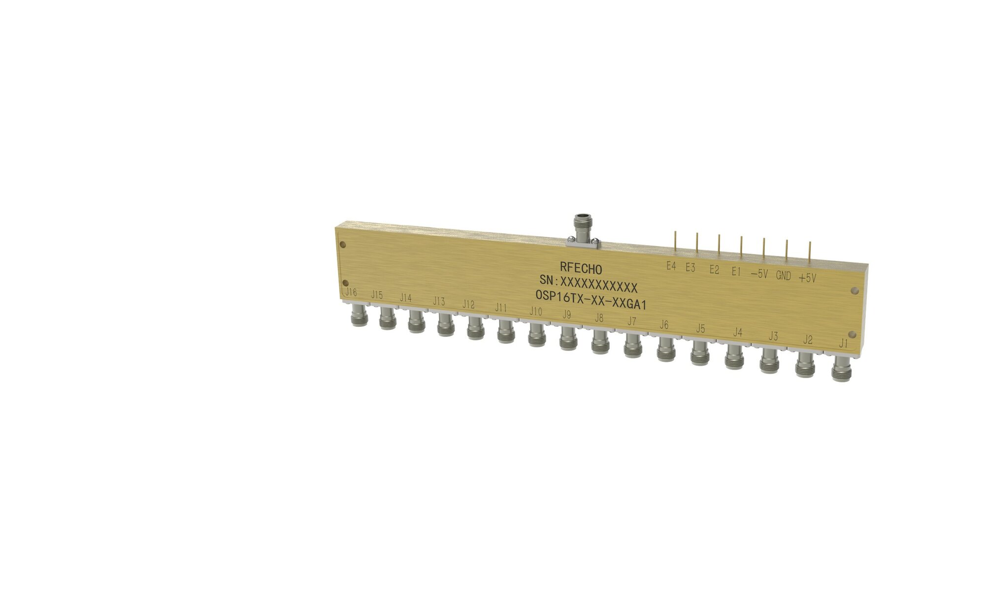 2-8 GHz Absorptive SP16T PIN Switch