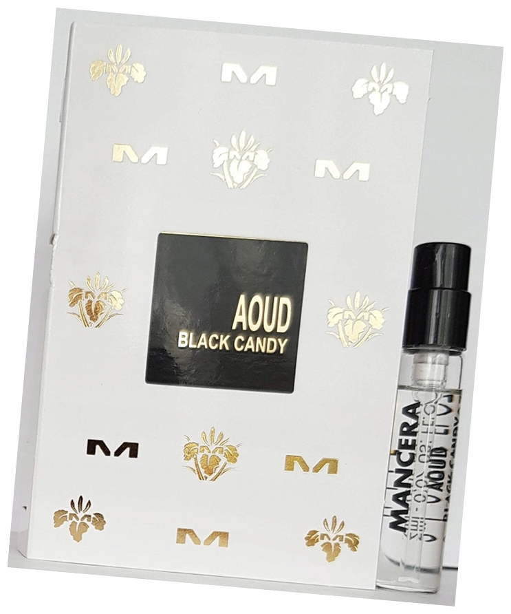 Mancera Aoud Black Candy унисекс парфюм 2 мл сэмпл - Мансера Ауд Блэк Кэнди Удовая Конфета оригинал