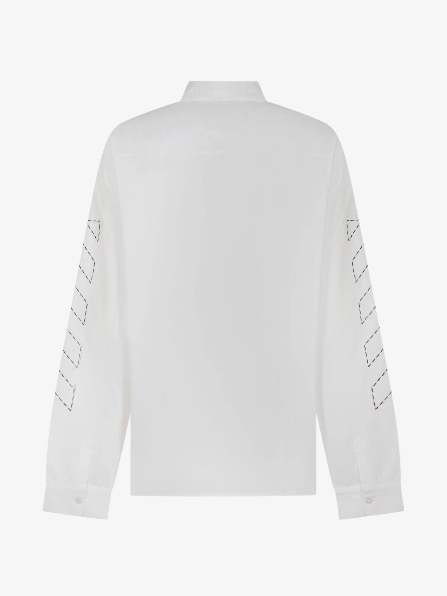 Рубашка Off-White Bookish Diagonals, размер 128, белый — фото 1