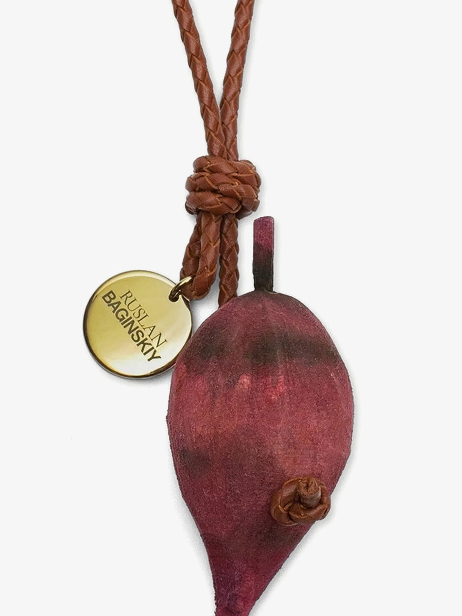 Сумка RUSLAN BAGINSKIY Beetroot, red — фото 1