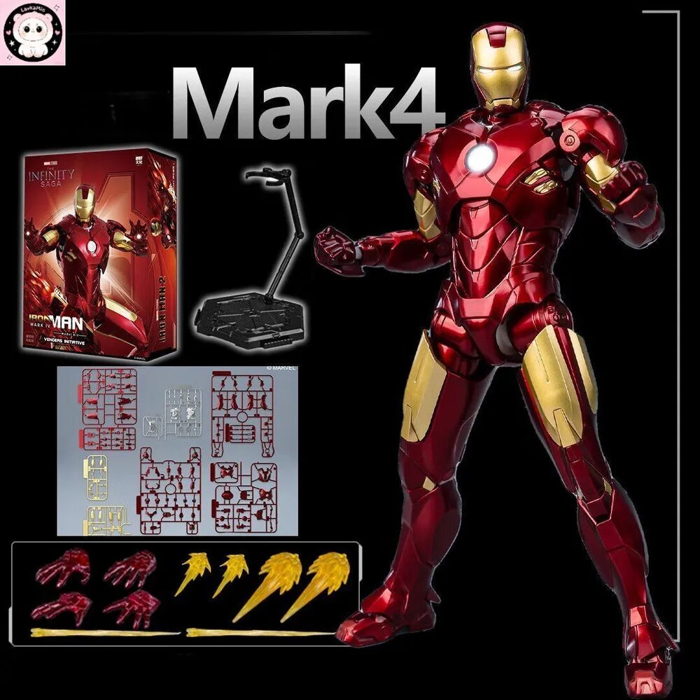 Fondjoy 1/12 Mark4 Железный человек Сборная модель Игрушка