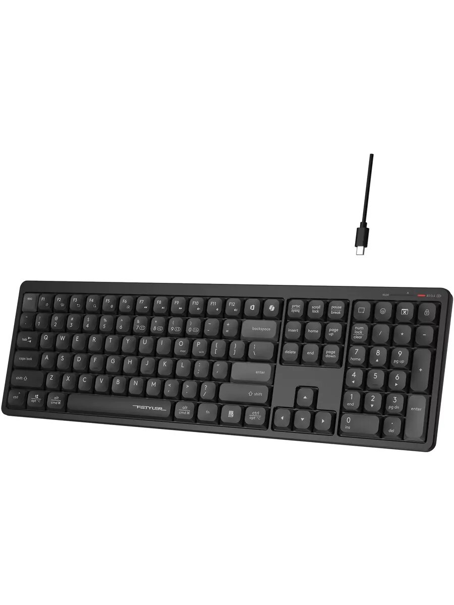 Клавиатура A4Tech Fstyler FBX55C черный
