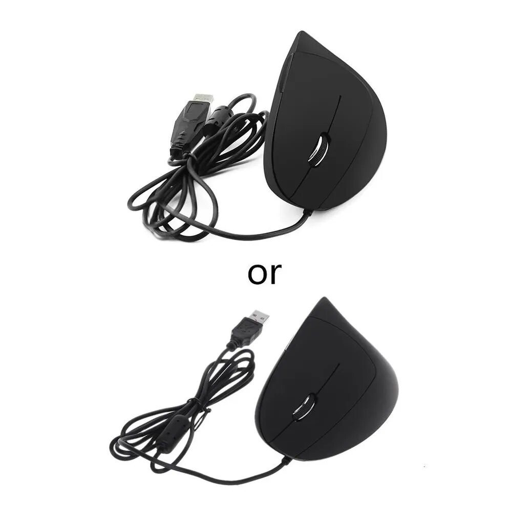 Эргономичная оптическая вертикальная мышь для левшей USB игр