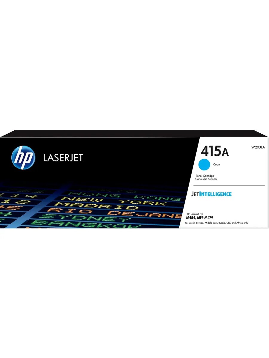 Тонер-картридж HP 415A (W2031A) Cyan