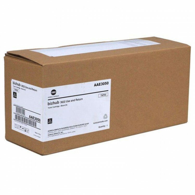 Картридж Konica Minolta AAE3050, чёрный для Konica Minolta bizhub 3622 (15000 стр.)