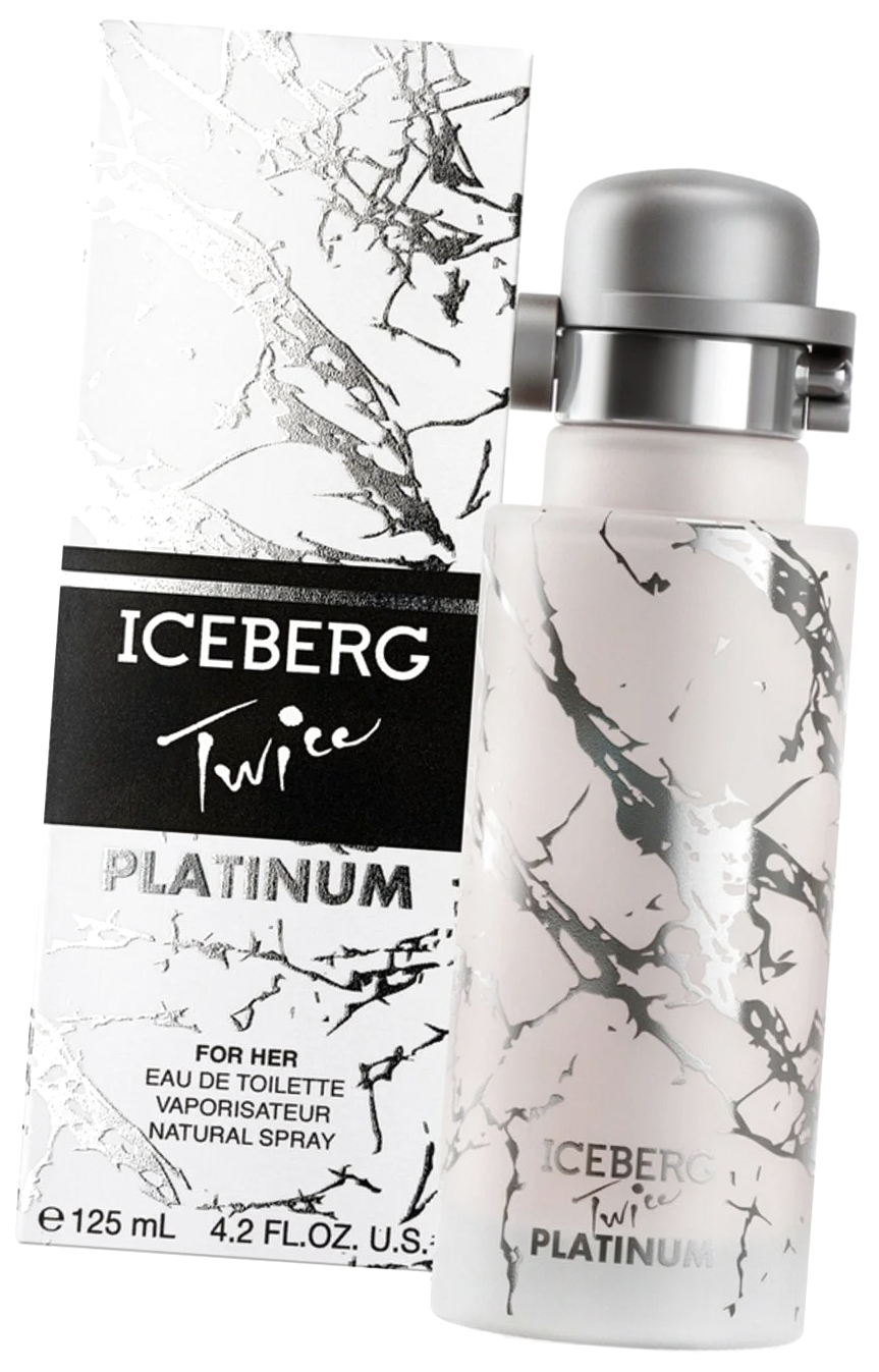 Туалетная вода Iceberg Twice Platinum для женщин 125 мл - Айсберг Твайс Платинум