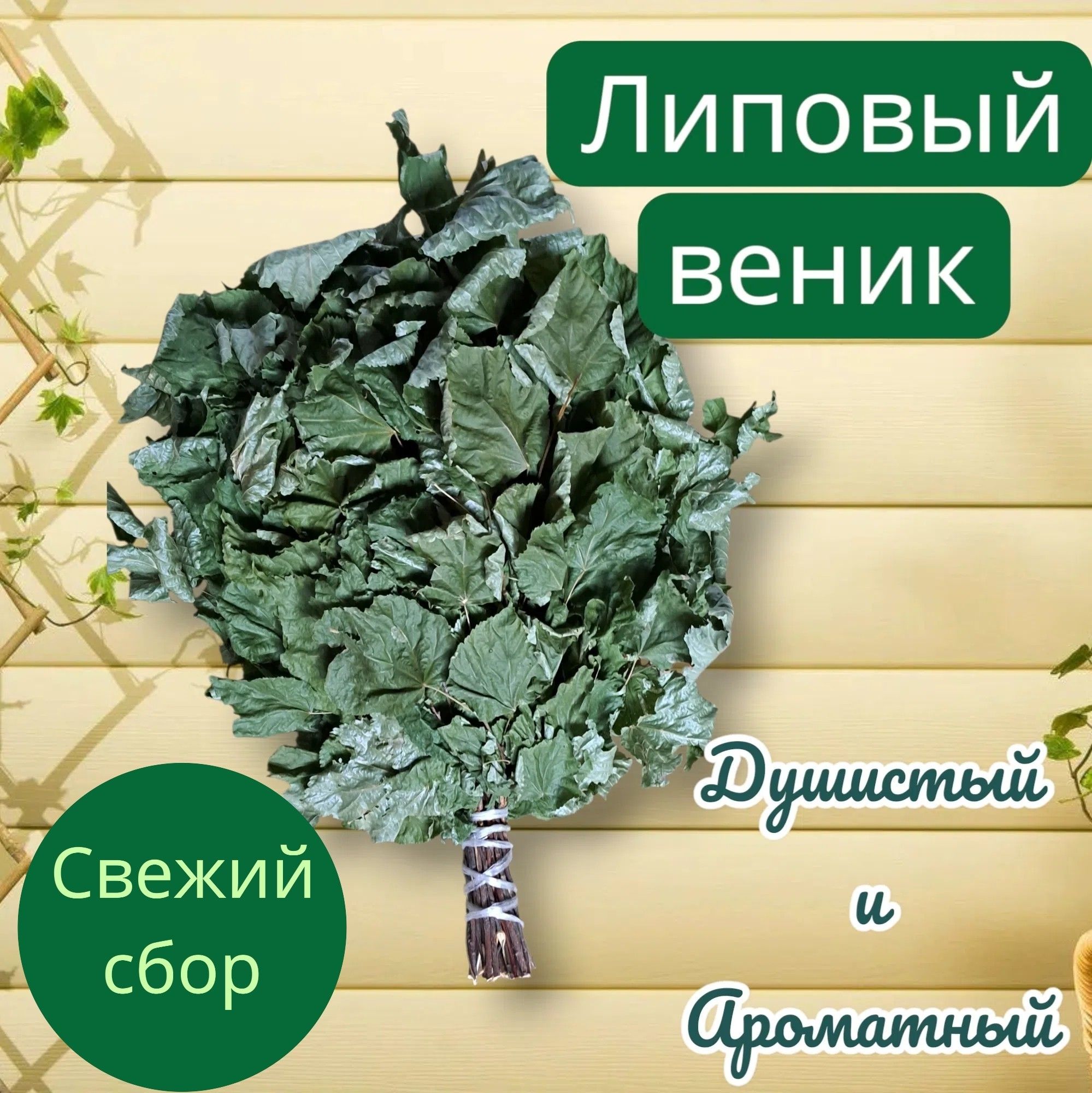 Веник для бани Липовый, 1 шт.