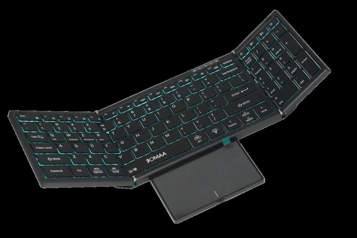 Jomaa RGB складная беспроводная клавиатура Russia, keyboard